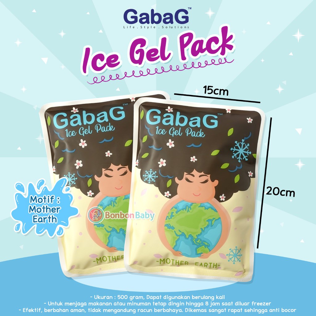 Jual Ice Gel Gabag Gel Pendingin 500gr Satuan | Shopee Indonesia