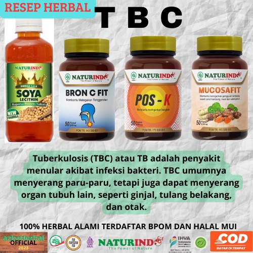 Jual Obat TBC Batuk Berdahak Herbal Paru-Paru Basah BPOM COD | Shopee Indonesia