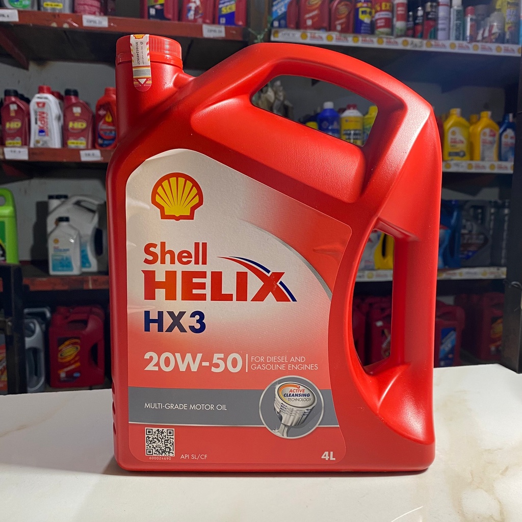 Jual SHELL Helix Hx3 20w-50 Oli Pelumas Mesin Mobil Multi-Grade Motor ...