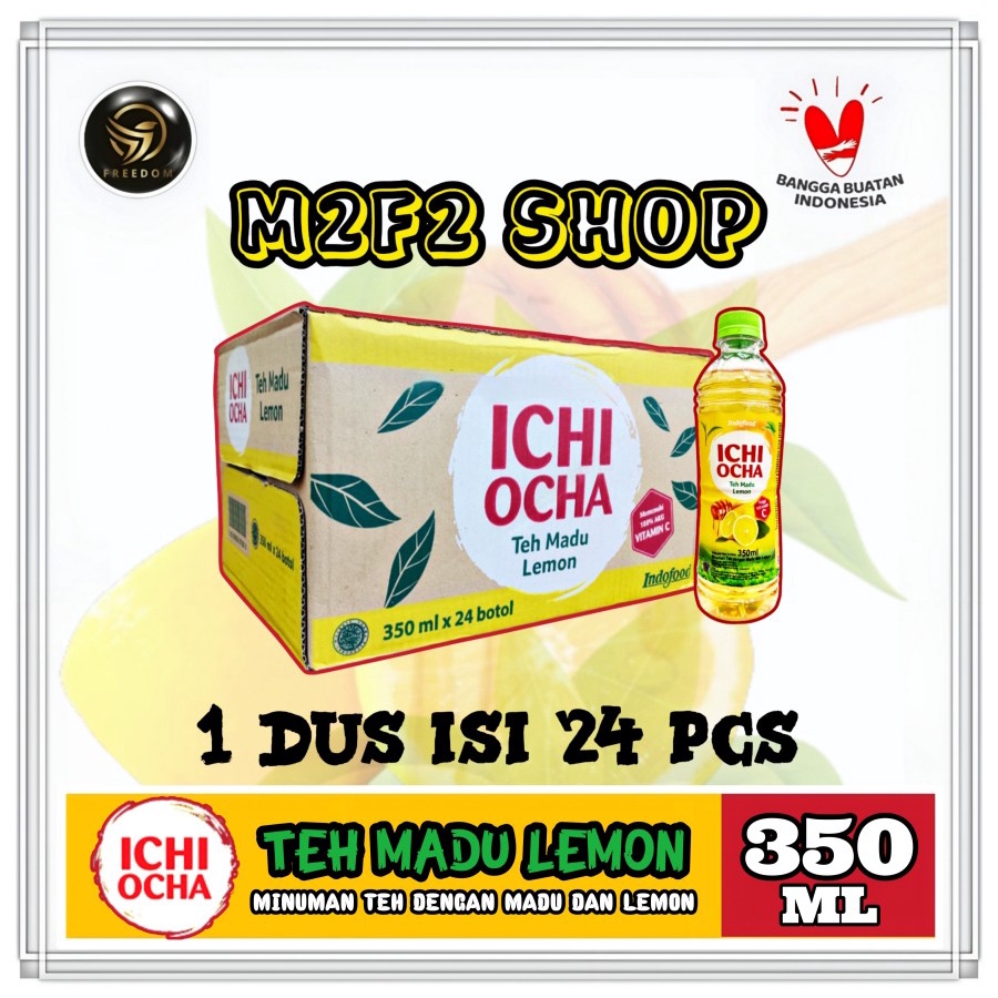 Jual ICHI OCHA Minuman Teh Madu Lemon Botol Plastik Pet - 350 ml ...