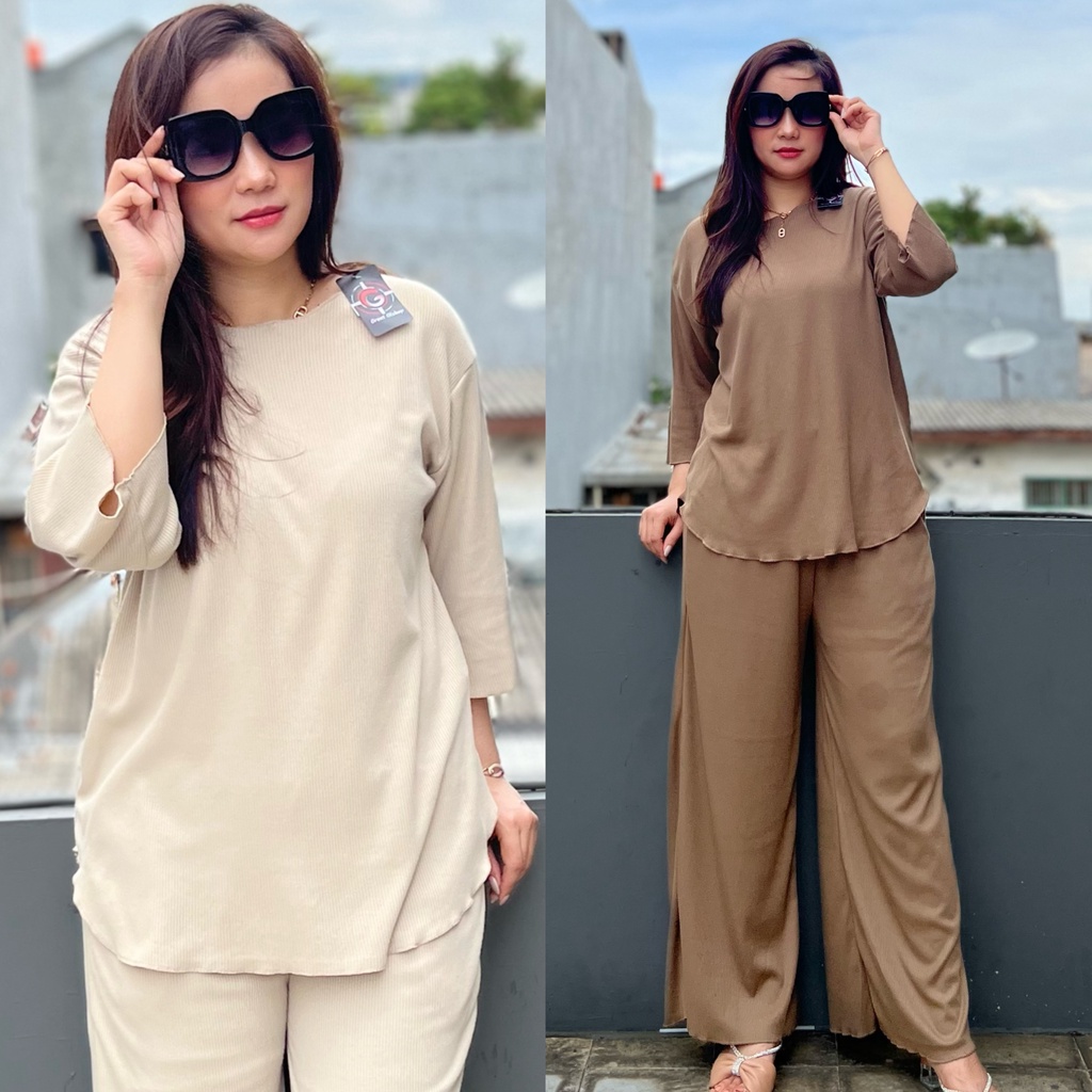 Jual STELAN KNIT/RAJUT TEBAL DAN LEMBUT ADEM NECI PINGGIRAN SR1125 ...