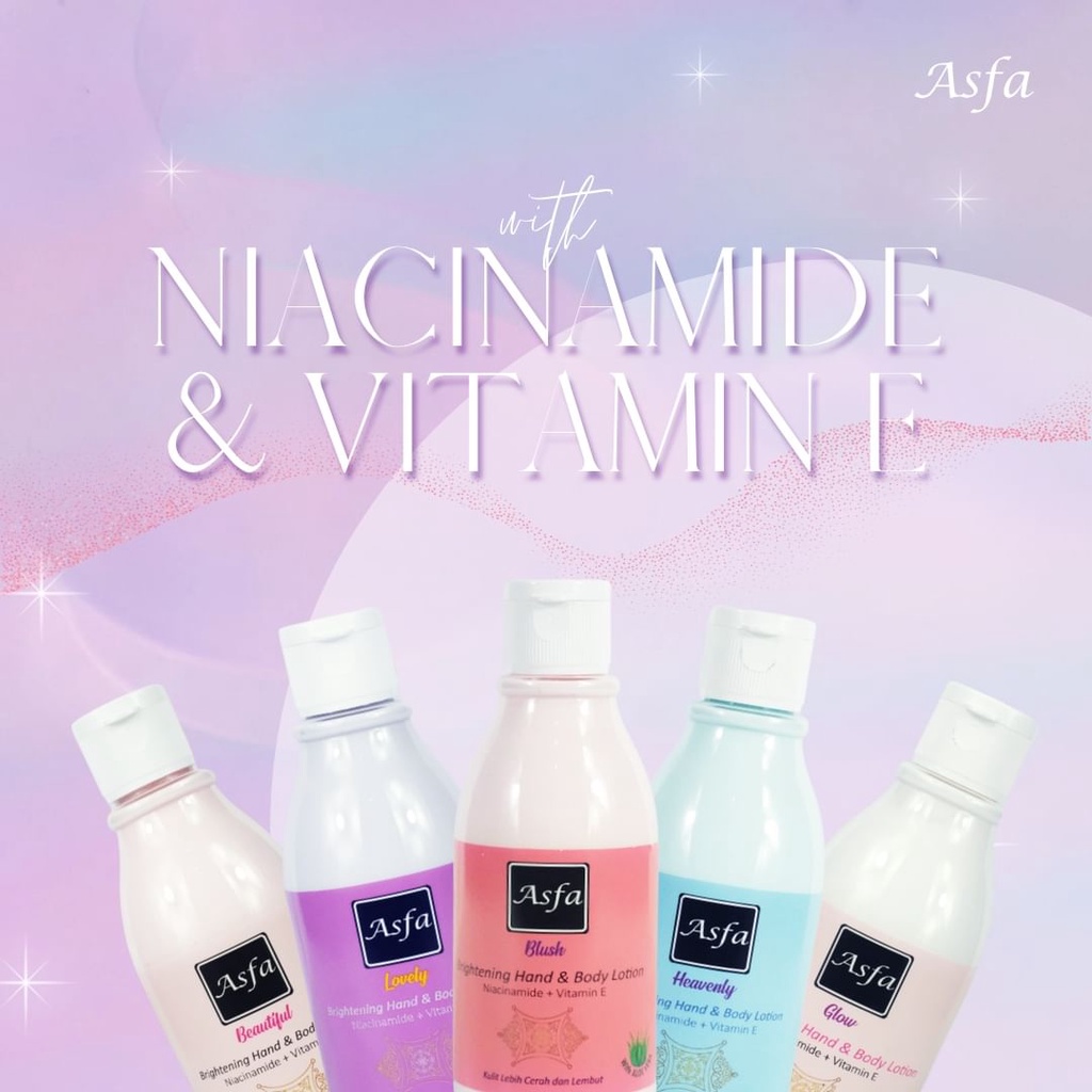 Jual [MINI] ASFA Brightening Hand & Body Lotion - 130 ML | Shopee Indonesia
