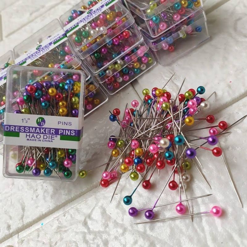 Jual PENITI / JARUM PENTUL JILBAB STAINLESS | BESAR | KECIL | Shopee ...