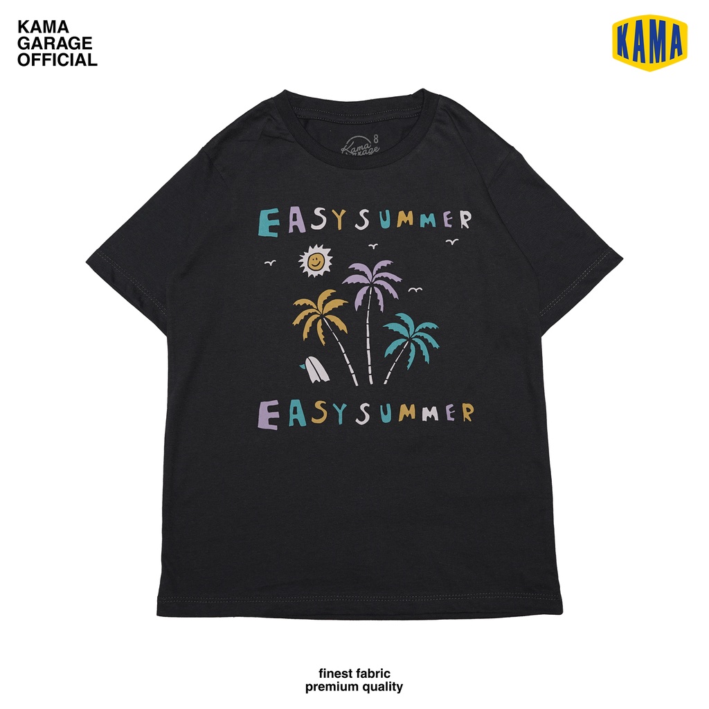 Jual KAMA GARAGE Summer Time baju kaos anak unisex 1-8 tahun | Shopee ...
