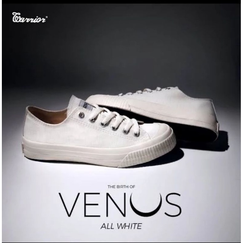 Jual Warrior Venus White Low (Original) | Shopee Indonesia
