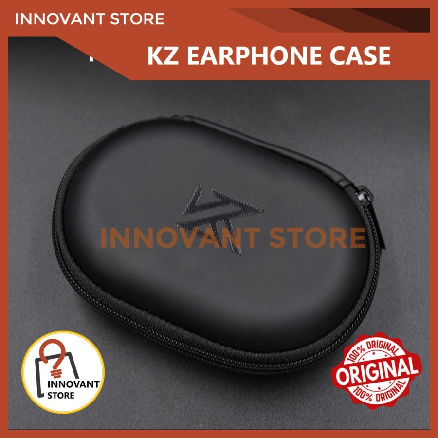 Jual Hard Case KZ Earphone Tempat Headset PU Bag Pouch Knowledge Zenith ...