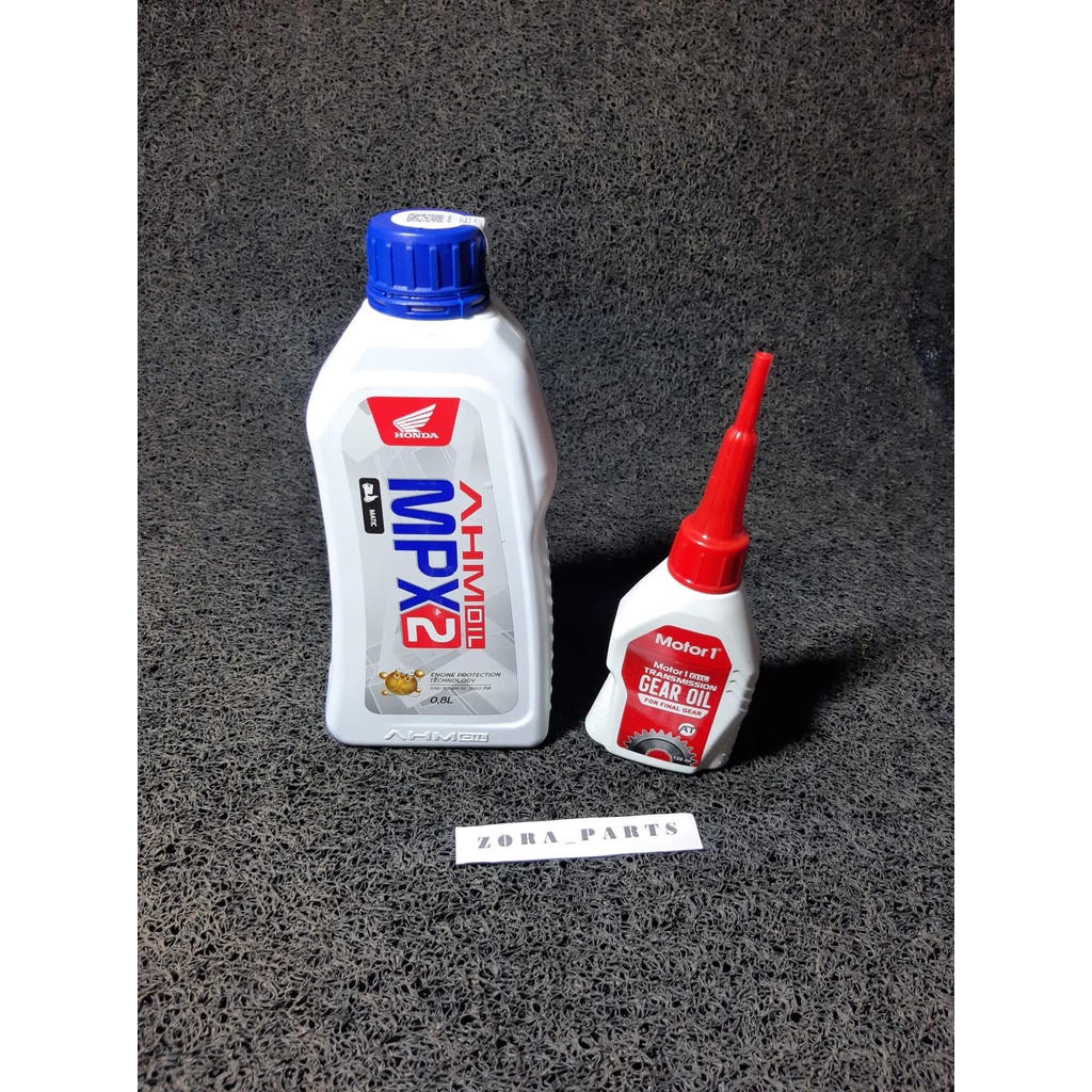 Jual Oli Motor Honda MPX 2 AHM OIL Matic + Gear Oil 120 ML | Shopee ...