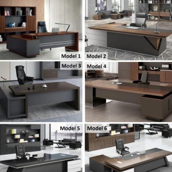 Jual Meja Direktur Executive Modern Design Premium Quality | Shopee ...