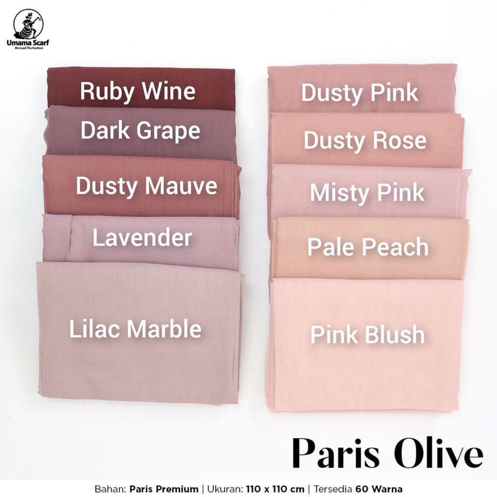 Jual Umama Scarf - Kerudung Polos Jilbab Segi Empat Hijab Daily Paris ...