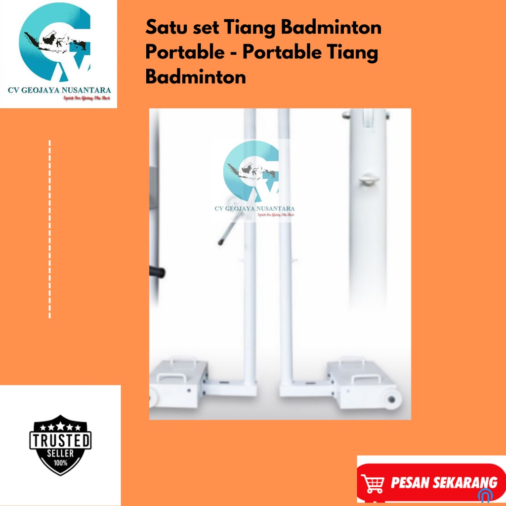 Jual Satu set Tiang Badminton Portable - Portable Tiang Badminton ...
