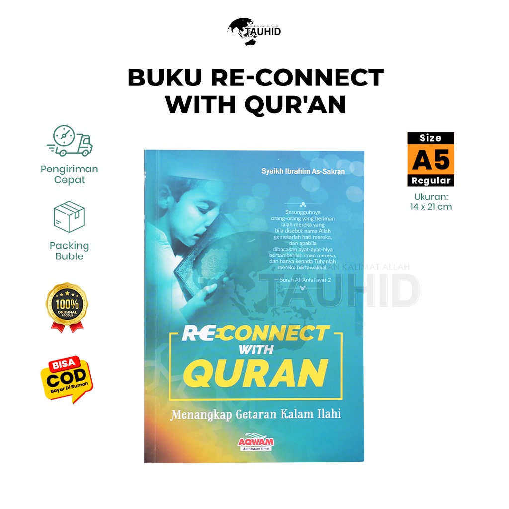 Jual Buku Re-connect With Quran - Buku Motivasi Islami Reconnect With Qur'an Bacaan Agama Islam ...