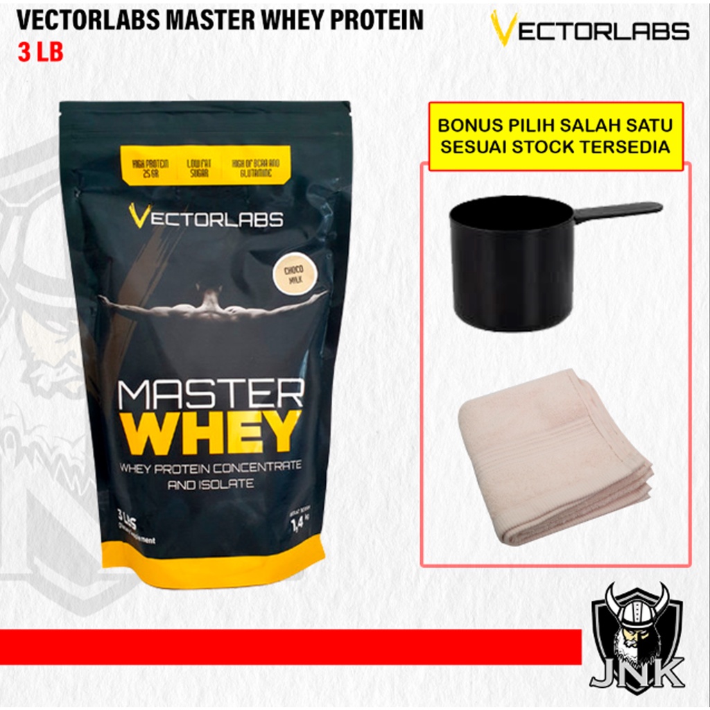 Jual Vectorlabs Master Whey 3 Lb | Masterwhey Whey Protein Concentrate ...