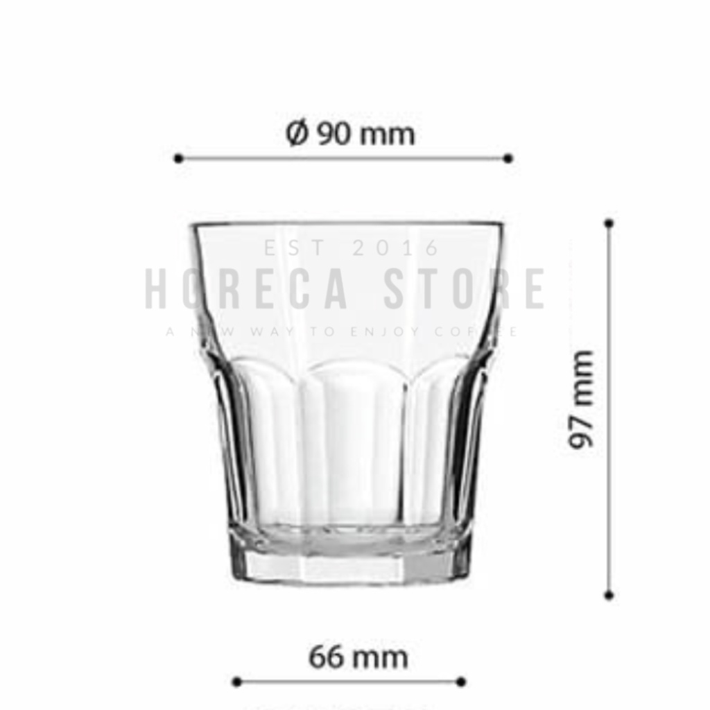 Jual Gelas Kopi 335 ml Kaca / Gelas Espresso Mini / Gelas Expresso ...