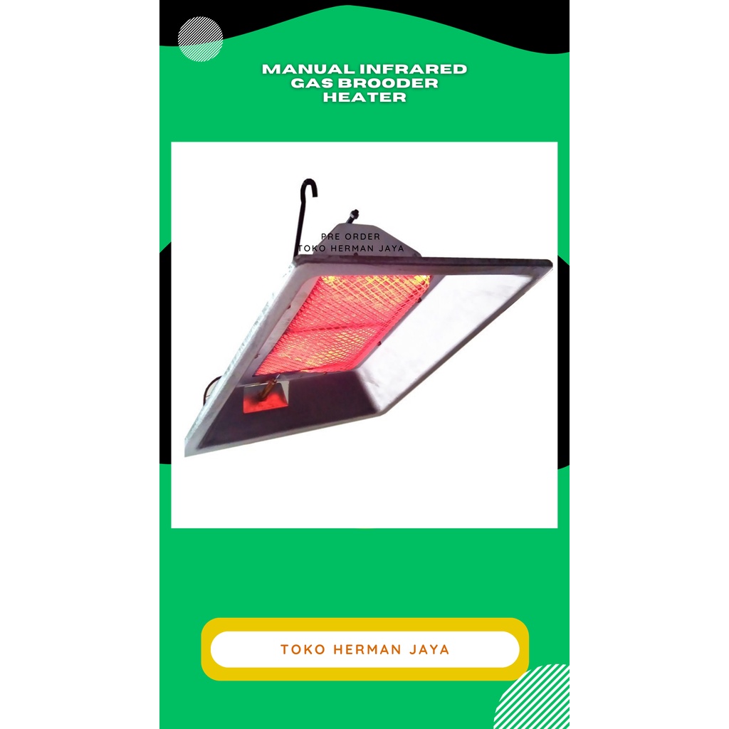 Jual Manual Infrared Gas Brooder Heater | Shopee Indonesia