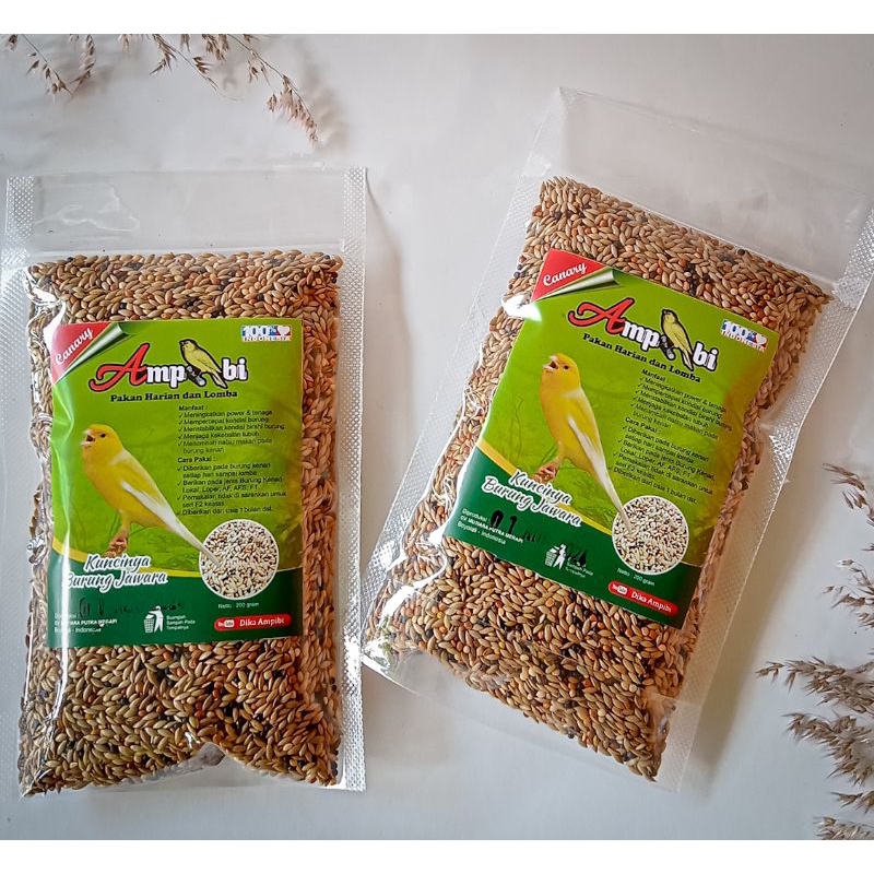 Jual PAKAN BURUNG KENARI AMPIBI | Shopee Indonesia