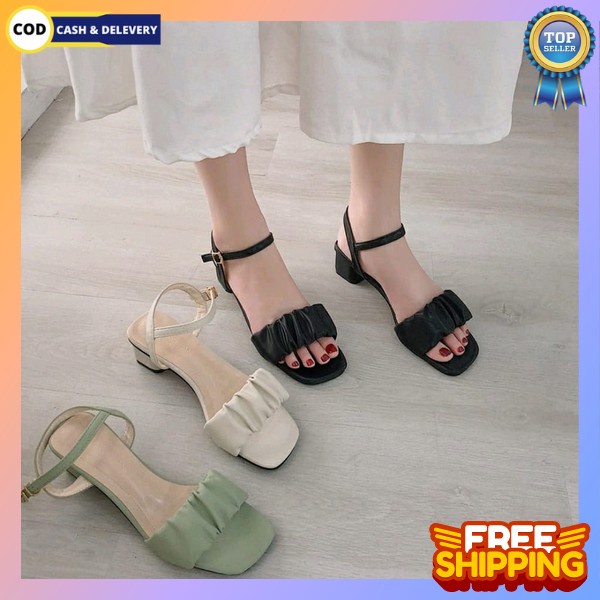 Jual Higheels Murah Sendal Tinggi Lebaran 2023 High Heel Premium ...
