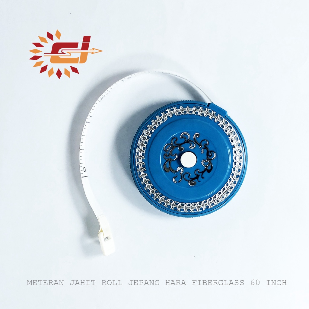 Jual Meteran Jahit Roll Jepang Hara Fiberglass 60 Inch | Shopee Indonesia