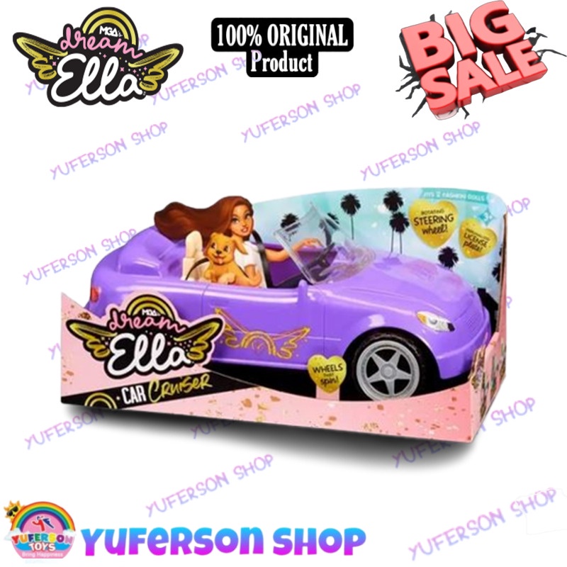 Jual Dream Ella Car Cruiser Purple Mobil Barbie | Shopee Indonesia