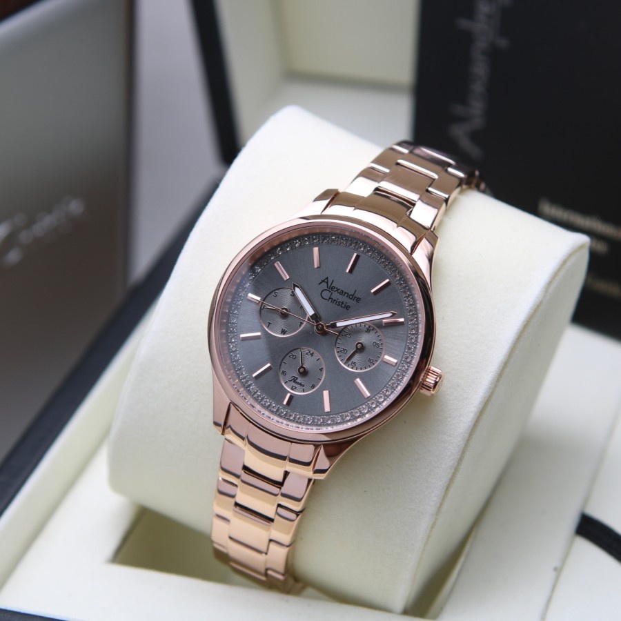 Jual ORIGINAL Jam Tangan Wanita Alexandre Christie AC 2A10/AC2A10/AC ...