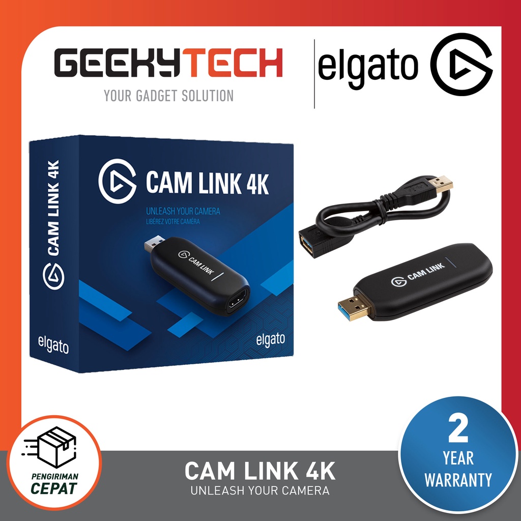 Jual Elgato Cam Link 4K / Camlink 4K HDMI Capture Record | Shopee Indonesia