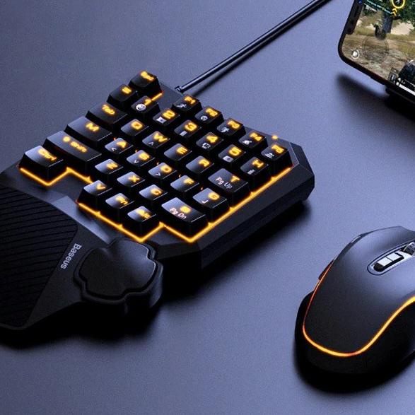 Jual Baseus Gamo Gaming Keyboard Single One Hand Keyboard Game Komputer ...
