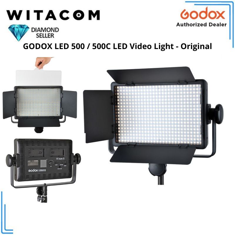 Jual GODOX LED 500 / 500C LED Video Light - Original | Shopee Indonesia