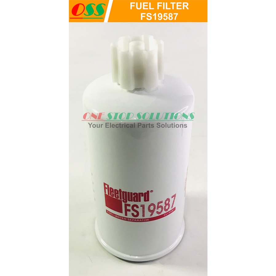 Jual FUEL FILTER / WATER SEPARATOR FLEETGUARD FS19587 FS 19587 | Shopee ...