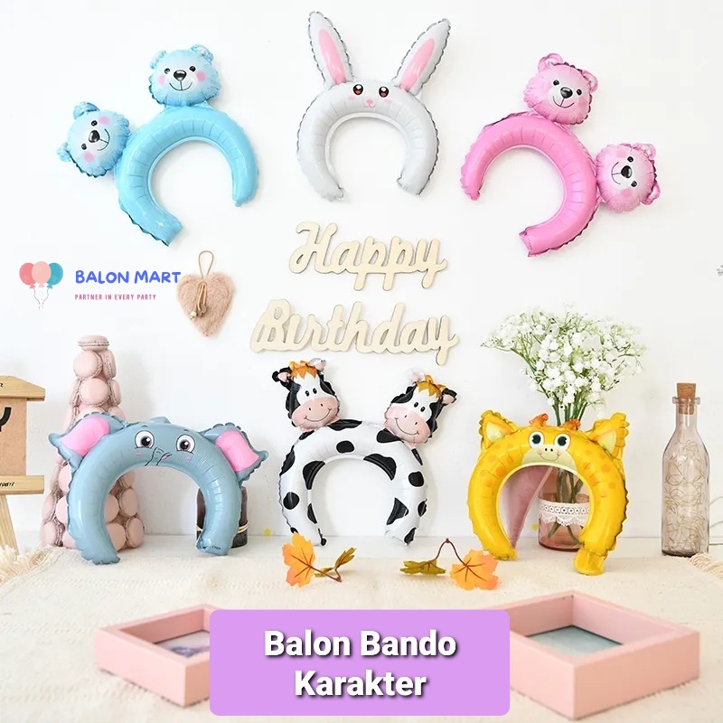 Jual Balon Foil Bando Karakter Ulang Tahun | Shopee Indonesia
