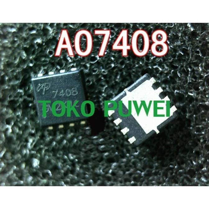 Jual AON7408 AO7408 AON 7408 30V N-Channel MOSFET QFN8 BF81 puw331 ...