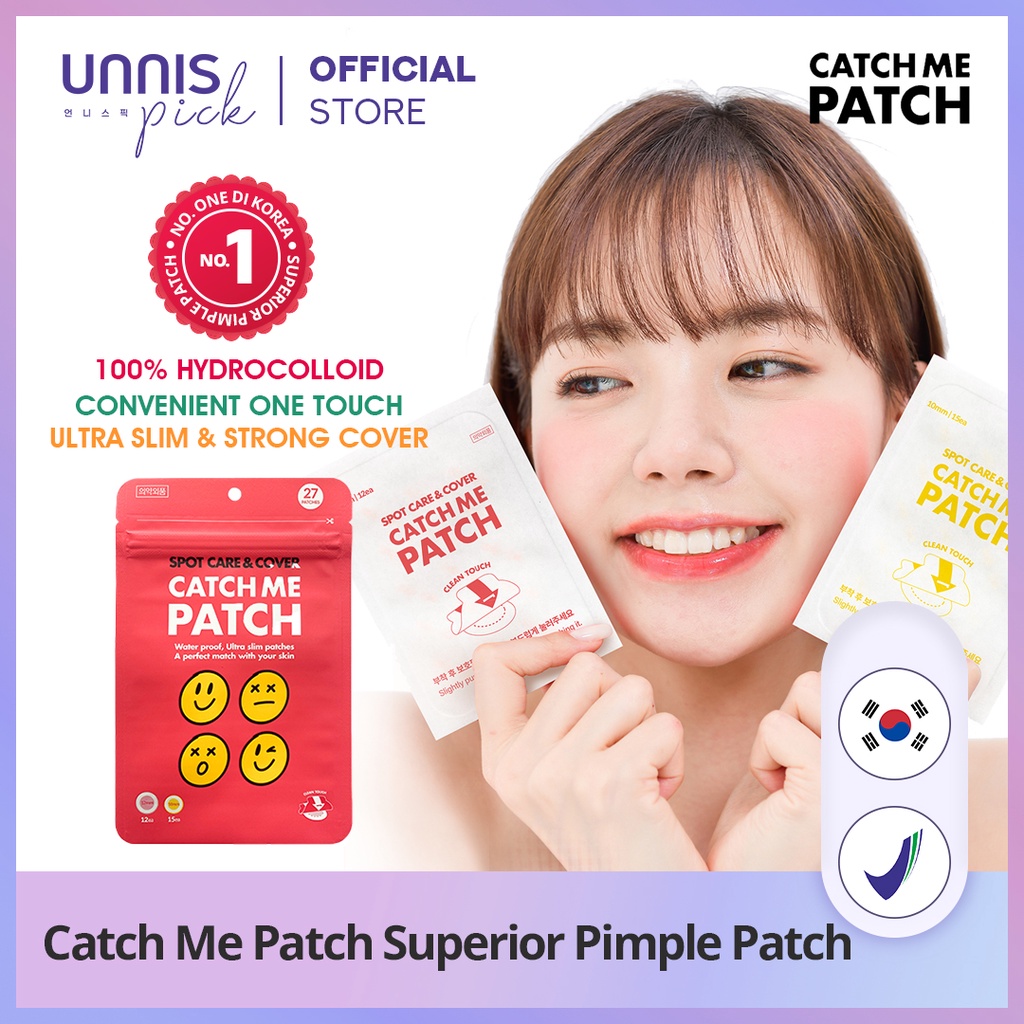 Jual Catch me patch - Superior Pimple Patch pouch 27pcs | Shopee Indonesia