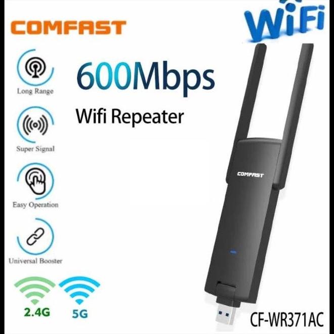 Jual Comfast USB 3.0 CF-WR371AC 2.4ghz 5ghz Wifi Repeater Drone ...