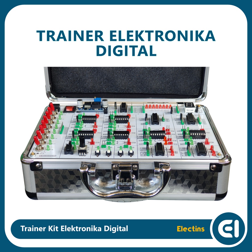 Jual Trainer Kit Elektronika Digital - Trainer Pembelajaran Gerbang ...