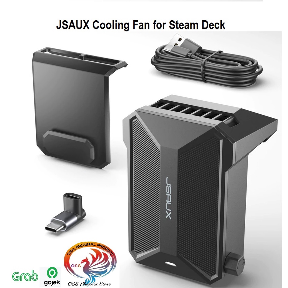 Jual Pendingin Cooler Steam Deck Cooling Fan JSAUX for Steam Deck ...