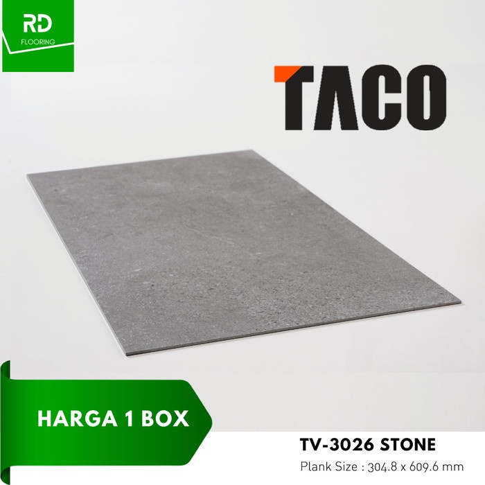 Jual Floor Lantai Vinyl 3Mm Taco Tv-026 Stone | Shopee Indonesia