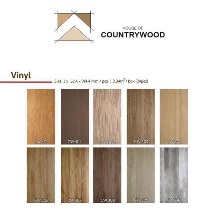 Jual Floor Lantai Kayu Vinyl 3Mm (House Of Countrywood) | Shopee Indonesia