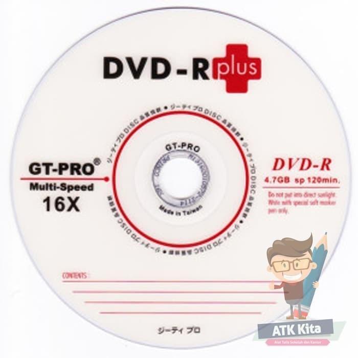 Jual GT PRO DVD-R PLUS 4.7GB (50 pcs) | Shopee Indonesia