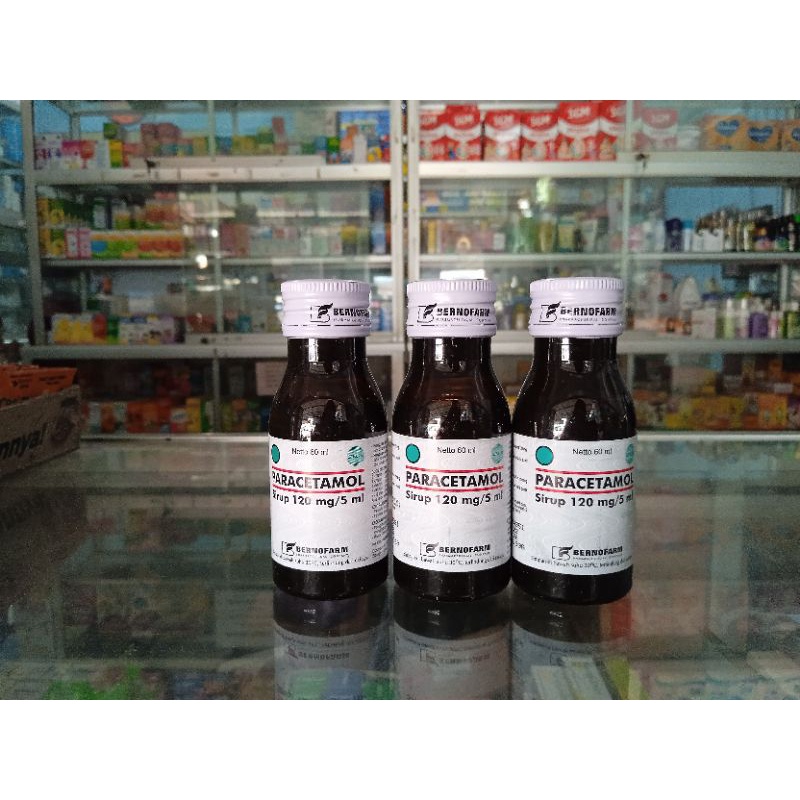 Jual PARACETAMOL SIRUP BERNOFARM 60ML | Shopee Indonesia