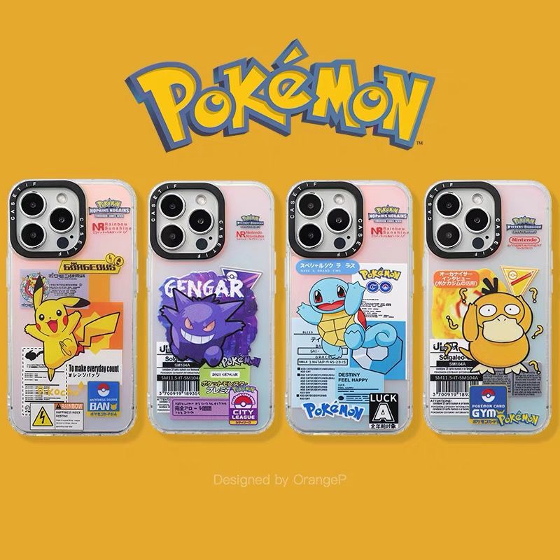 Jual NEW !! PREMIUM POKEMON CASE IPHONE 14 PROMAX 14 PRO 14 PLUS 14 13 ...