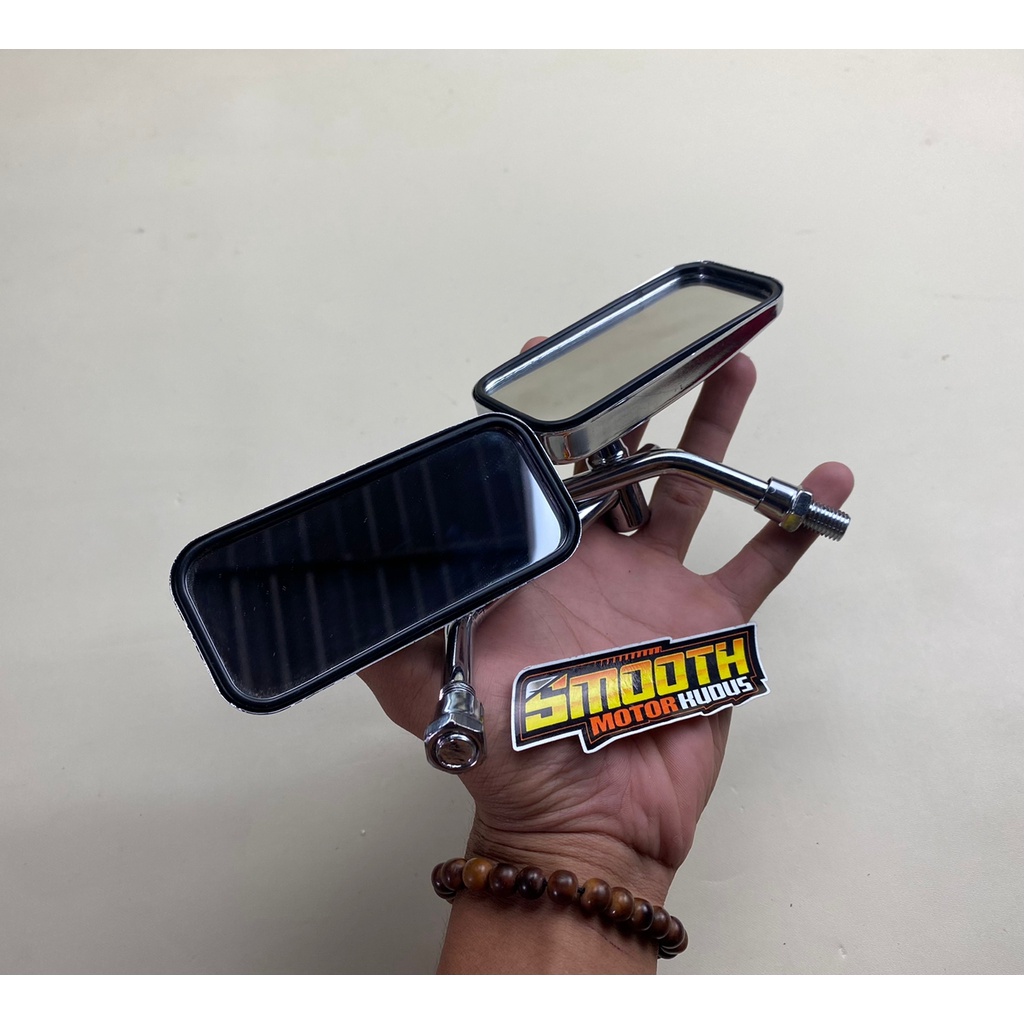 Jual spion kotak day kecil SEVEN cb gl retro daytona crom motor ...