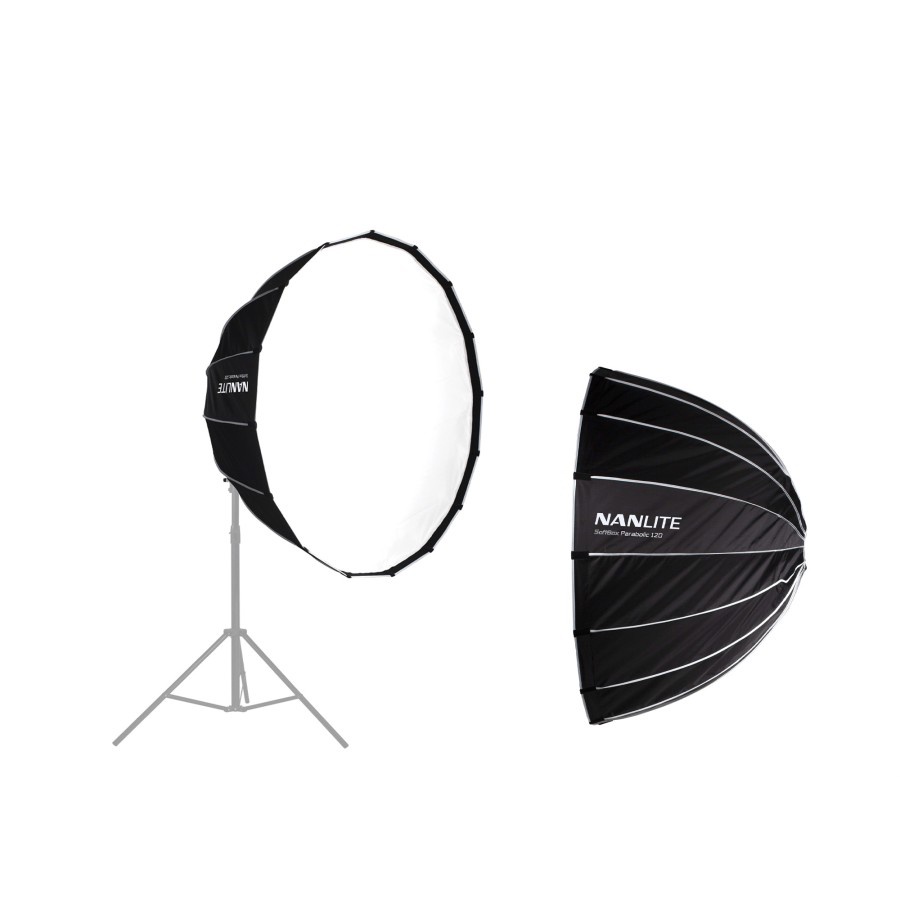 Jual Nanlite Parabolic Softbox 120cm Soft Box Studio Lighting 120 cm ...