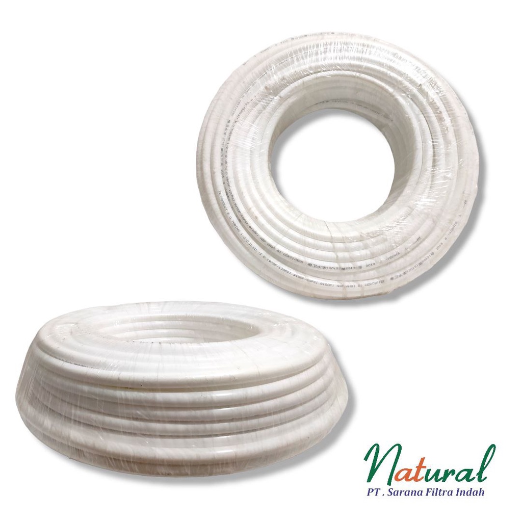 Jual Selang RO 1/4 , 3/8 , 1/2 Inch Putih / Harga Per Meter | Shopee ...