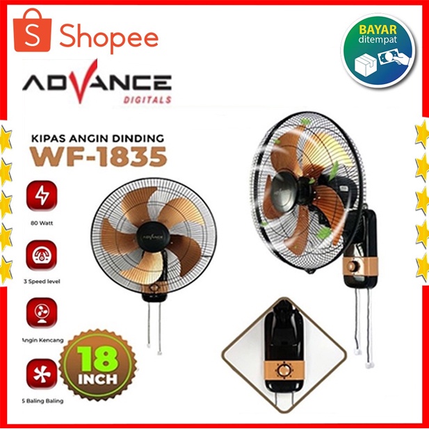 Jual Advance Kipas Angin Dinding 18Inch Kipas Angin Tornado 5 Baling ... Jual Advance Kipas Angin Dinding 18Inch Kipas Angin Tornado 5 Baling ...