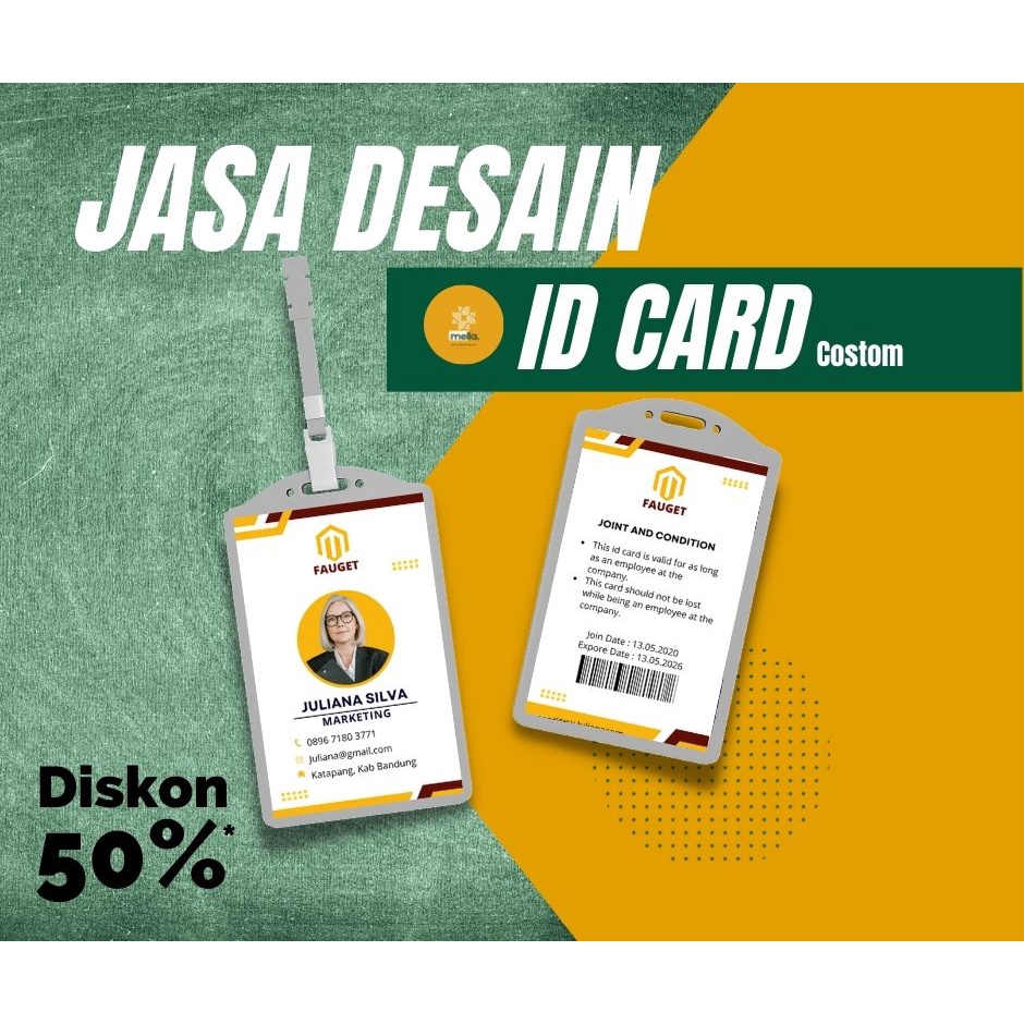 Jual Jasa Desain Grafis ID CARD TERMURAH | Bikin Poster | ID Card ... Jual Jasa Desain Grafis ID CARD TERMURAH | Bikin Poster | ID Card ...