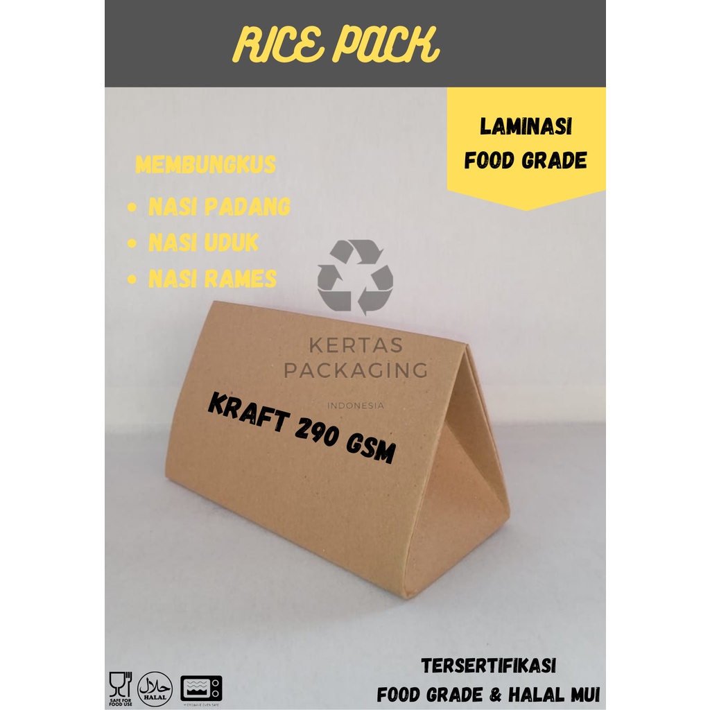 Jual Rice pack / Bungkus nasi kekinian | Shopee Indonesia