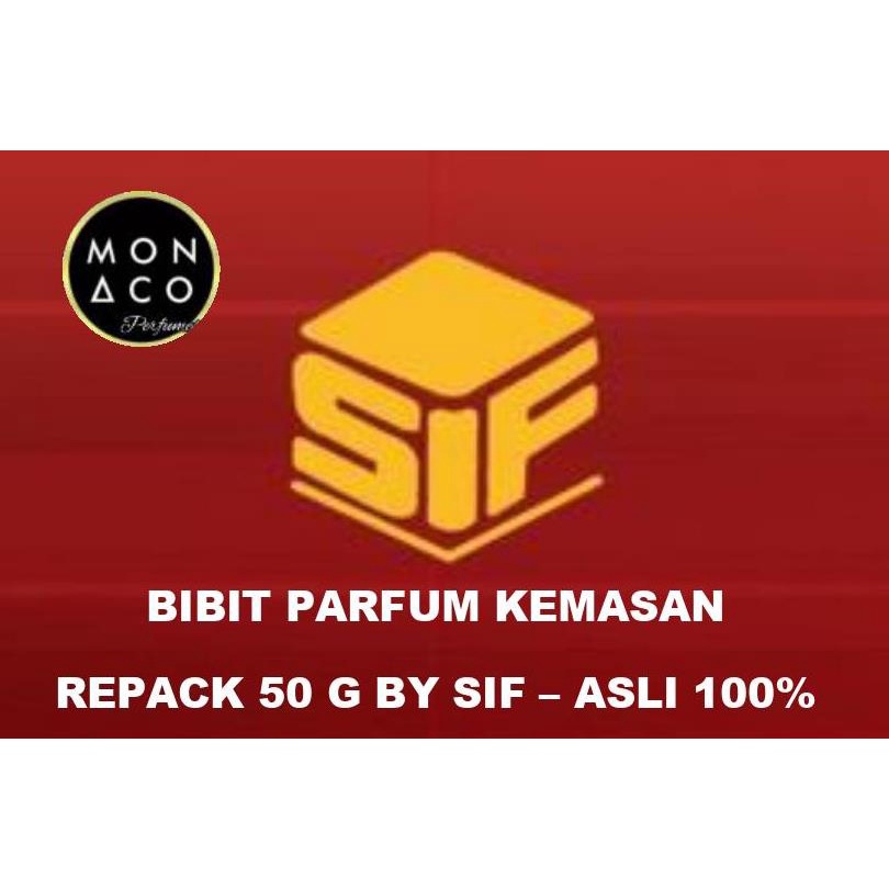 Jual BIBIT PARFUM KEMASAN REPACK 50 G BY SIF - ASLI 100% | Shopee Indonesia