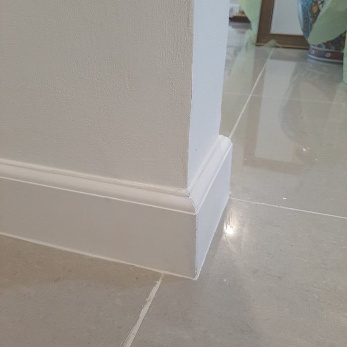 Jual Floor Plint Lantai Prime Skirting Pembatas Lantai Bawah Molding ...