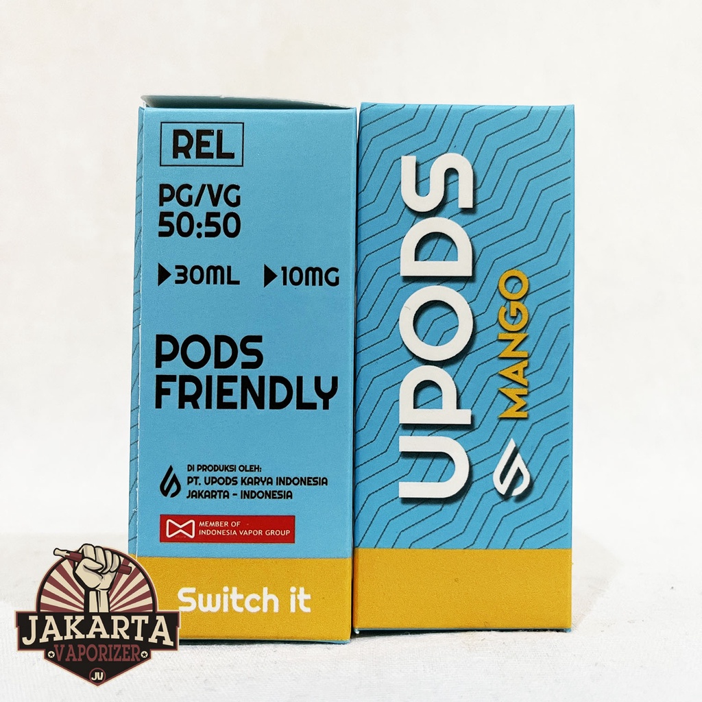 Jual [SALT] UPODS MANGO FREEZE 30ML 10MG BY UPODS JUICE CARTEL LIQUID ...
