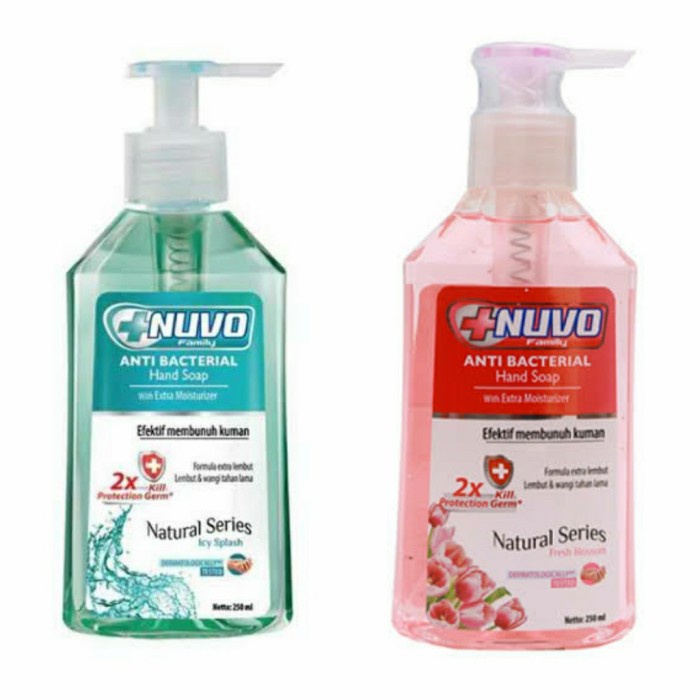 Jual Nuvo Family Hand Soap Anti Bacterial With Extra Moisturizer Icy ...
