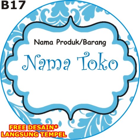 Jual STIKER BULAT ISI 26 PCS| STIKER PRODUK | STIKER KEMASAN | STIKER ...
