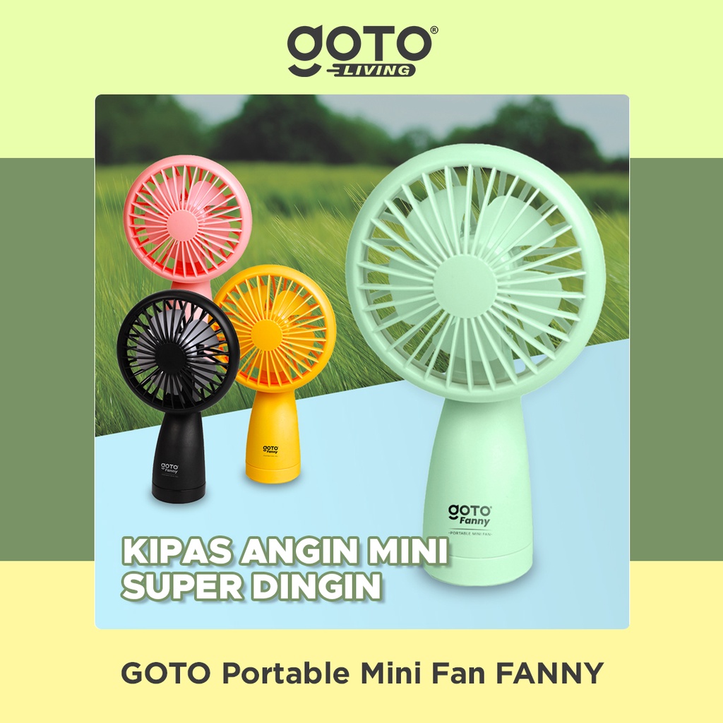 Jual Goto Fanny Mini Fan Kipas Angin Kecil Lucu Genggam Tangan Portable ...